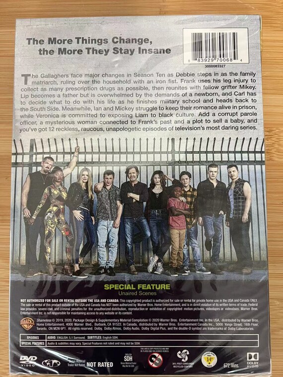 Shameless Season 3 Dvd