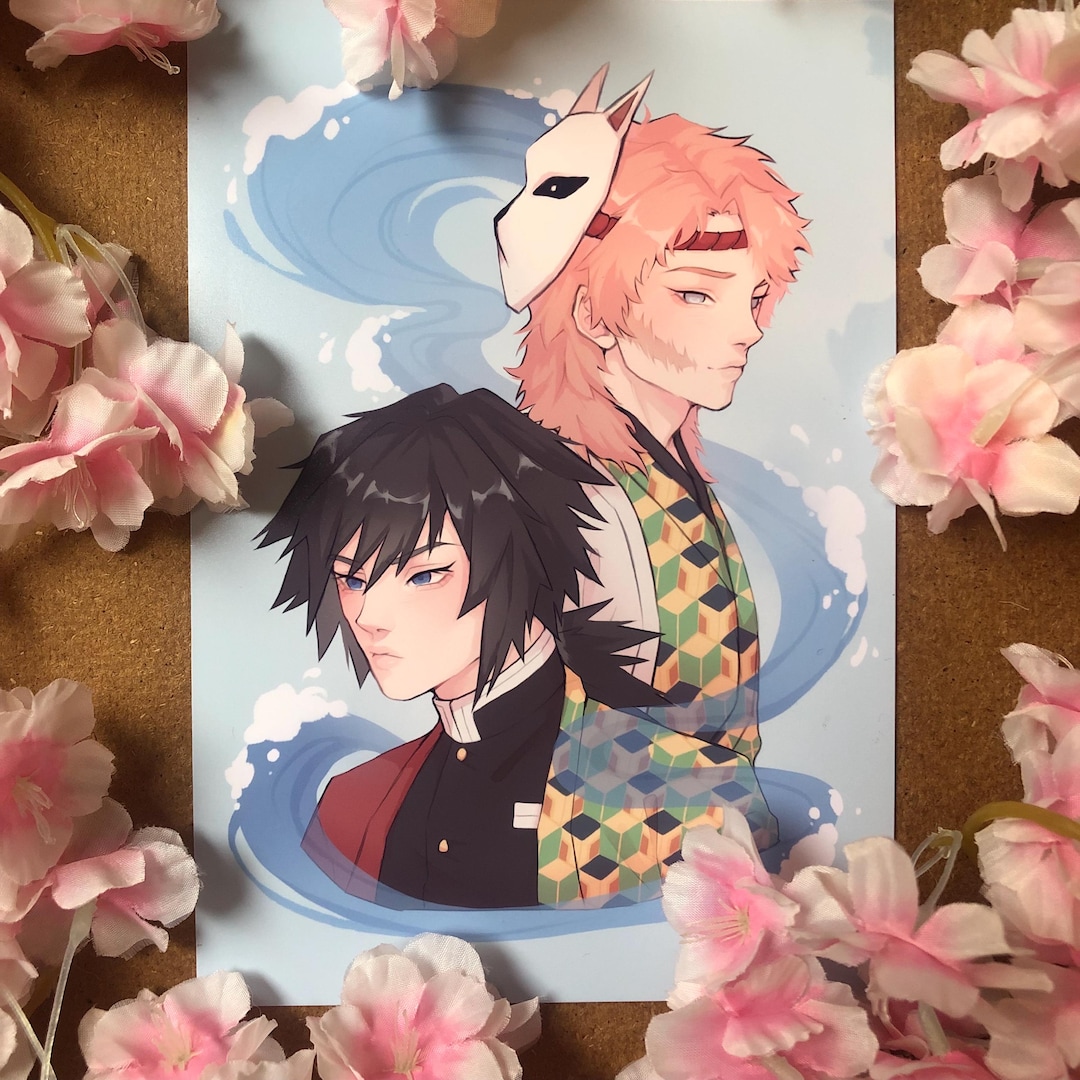 Sabito and Giyuu Print A4/A5 - Etsy