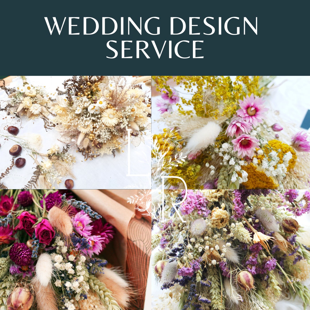 Lytton Rose Bespoke Wedding Flowers Design Deposit & Save My Date - Etsy