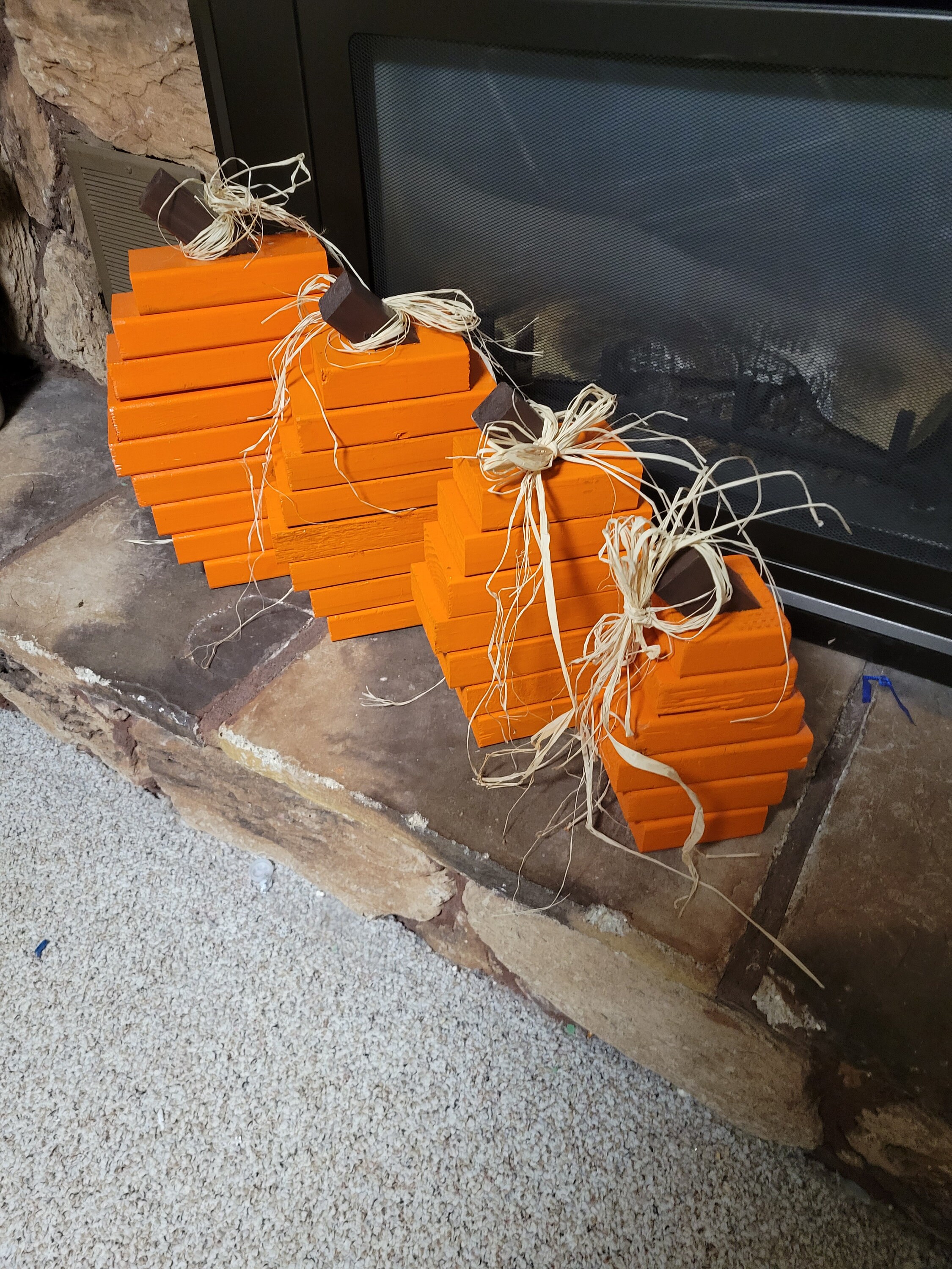 Pumpkin Décor - 2x4 Horizontal Stackers - Etsy