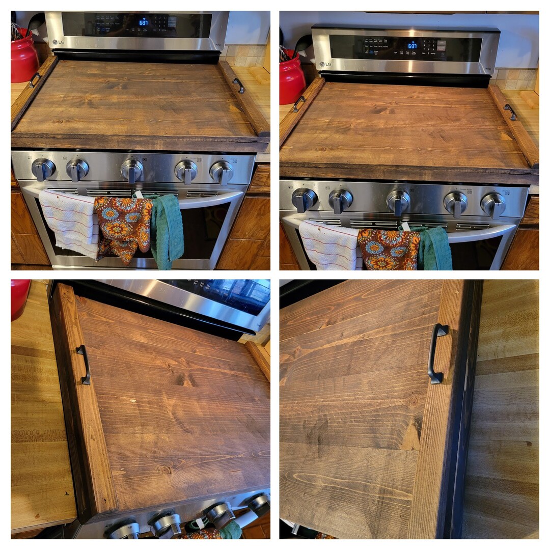 Raised Stove Cover Typically for Gas Ranges Custom Made, Multiple Sizes ...