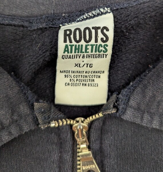 Vintage Roots Athletics essential logo quarter zip sw… - Gem