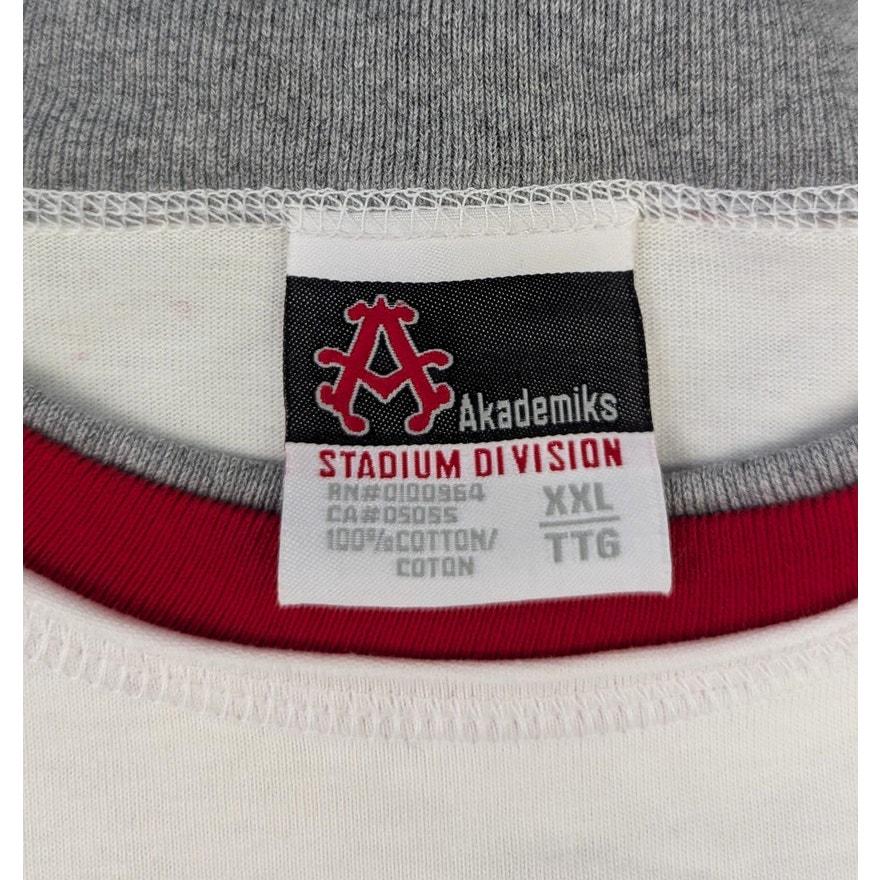 Y2K Akademiks Stadium Division Embroidered Rugby T-shirt - Etsy