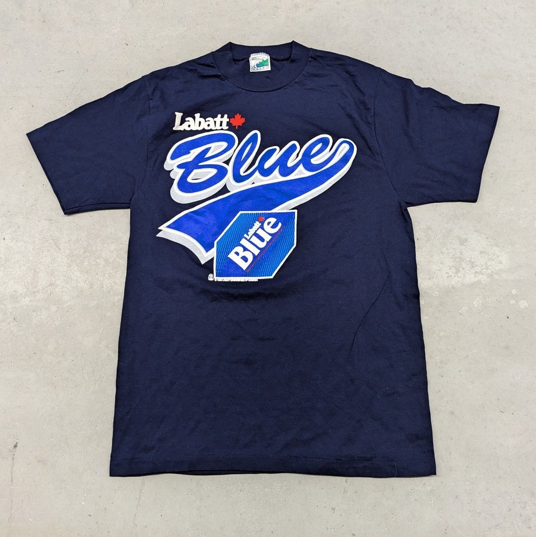 Vintage 1992 Labatt Blue Beer Promo Puff Print T-shirt - Etsy