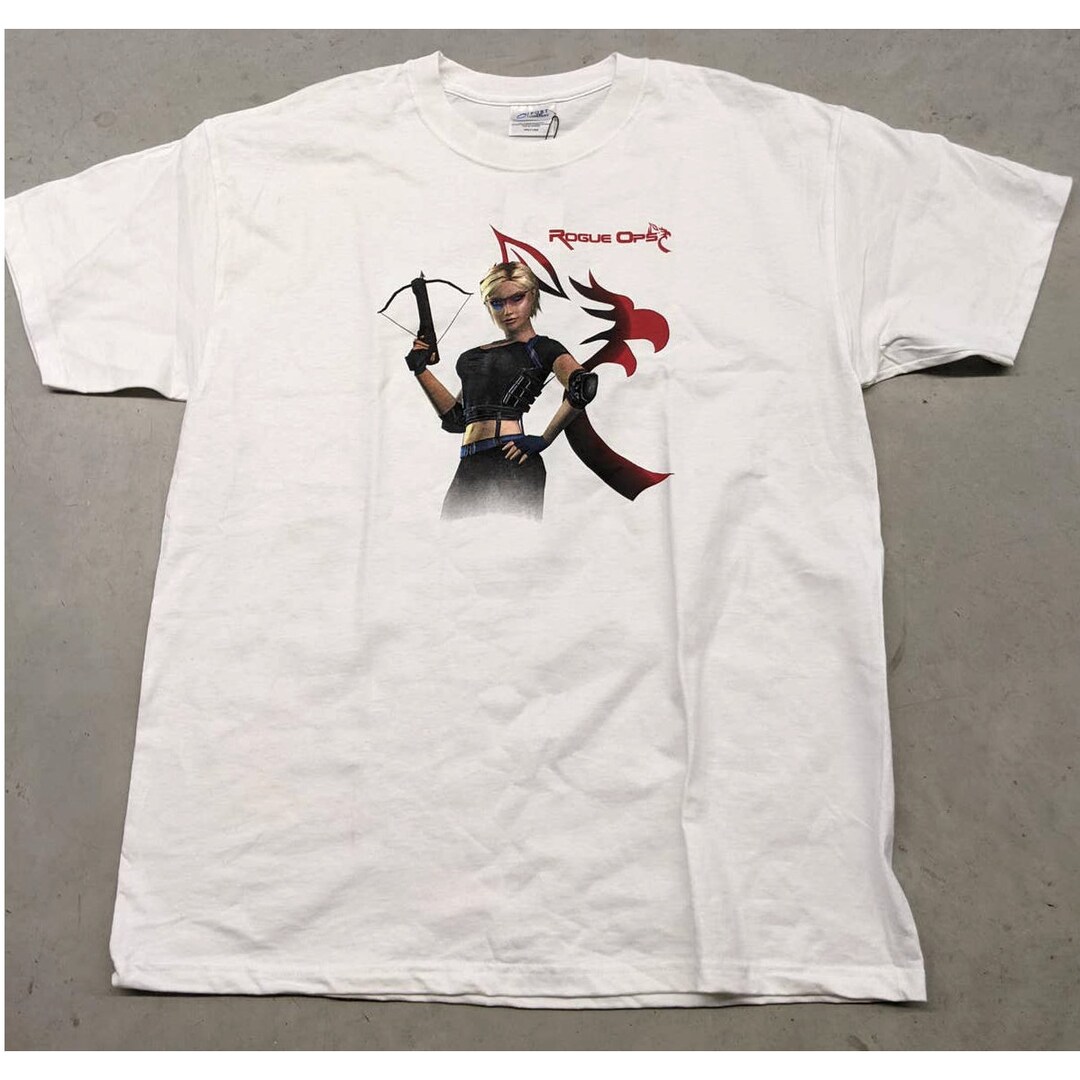 Y2K Rouge Ops Video Game Promo T-shirt - Etsy