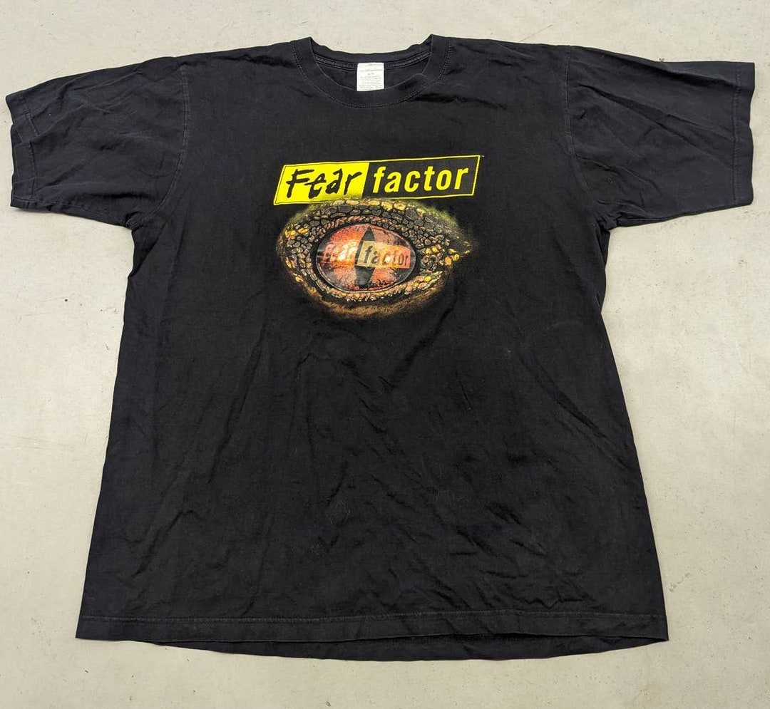 Y2K Fear Factor TV Promo T-shirt - Etsy