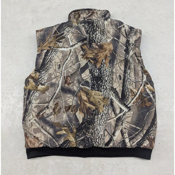 2000s Remington Mossy Oak Camo Reversible vest - Gem