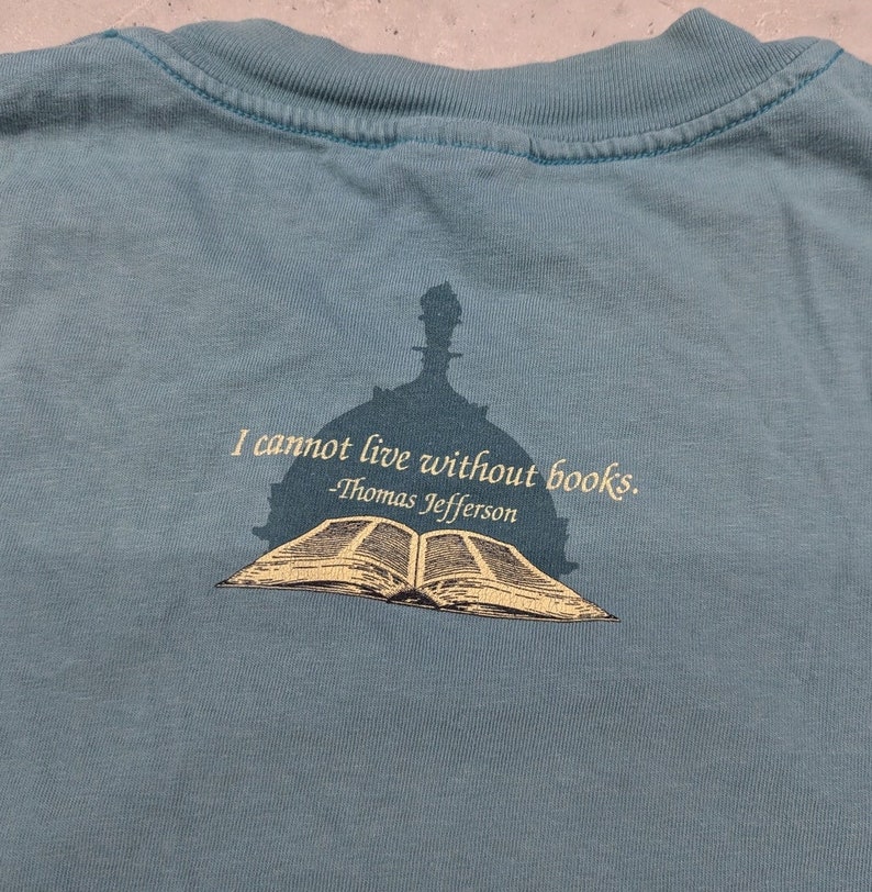Y2K Library of Congress Washington DC T-shirt - Etsy