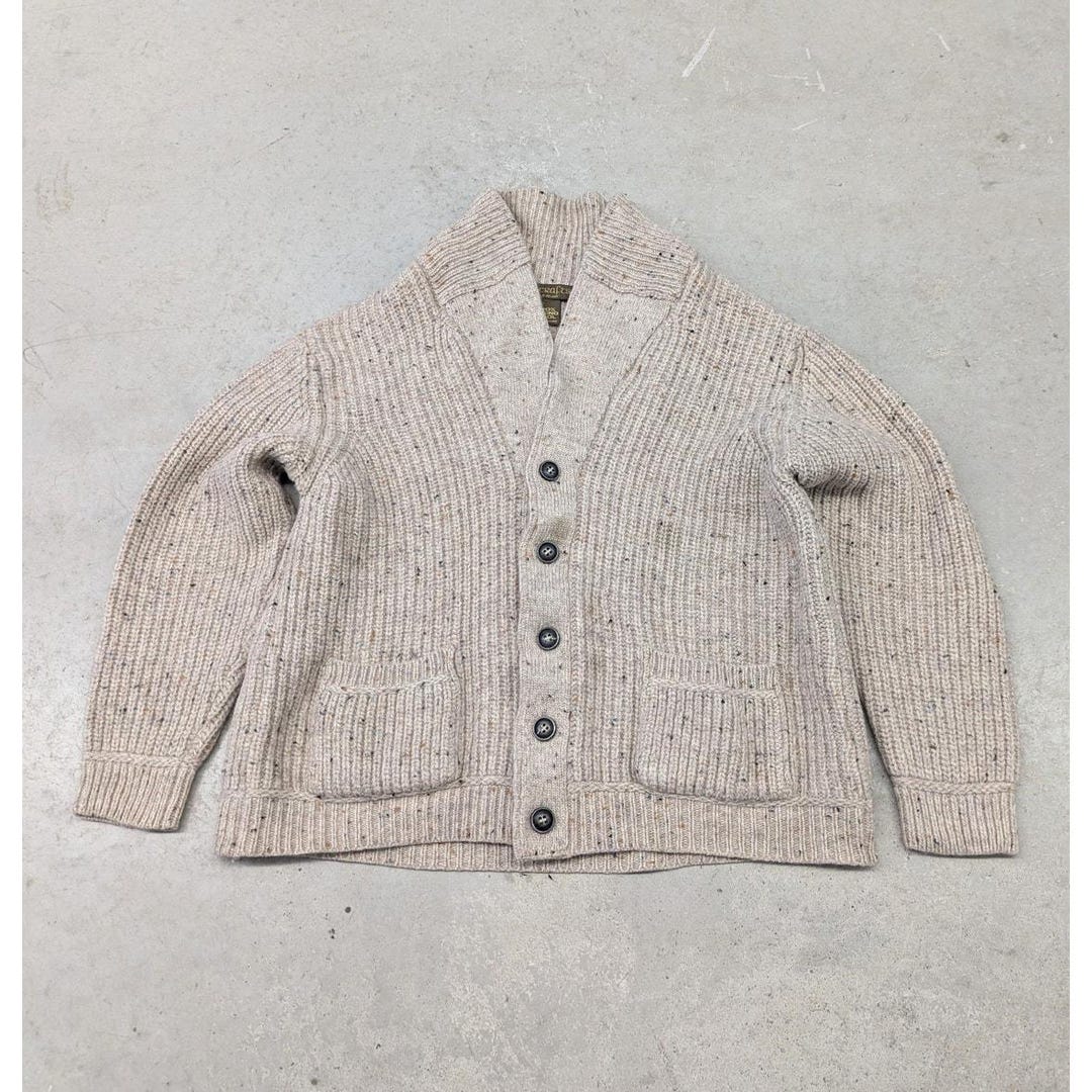 Vintage Inis Crafts Merino Wool Made in Ireland Sweater - Etsy