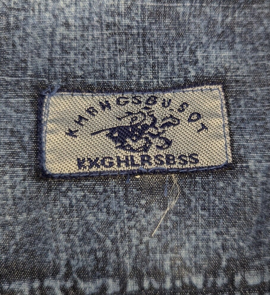 Vintage Washed Blue Denim Fishing Vest - Etsy