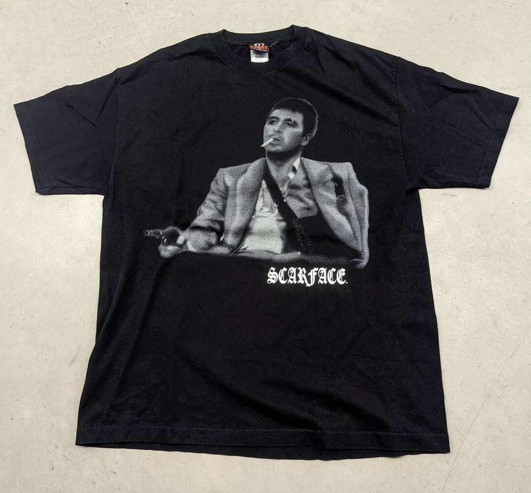 Y2K Scarface Promo Dragonfly Print T-shirt - Etsy