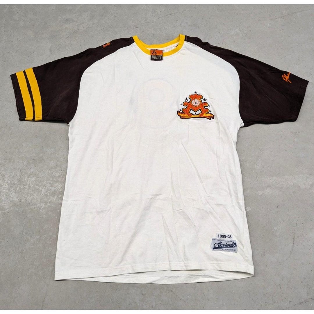 Y2K Akademiks Stadium Division Embroidered T-shirt - Etsy