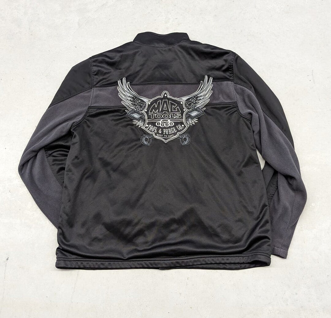 Y2K Mac Tools Wing Crest Full Zip Track Jacket - Etsy