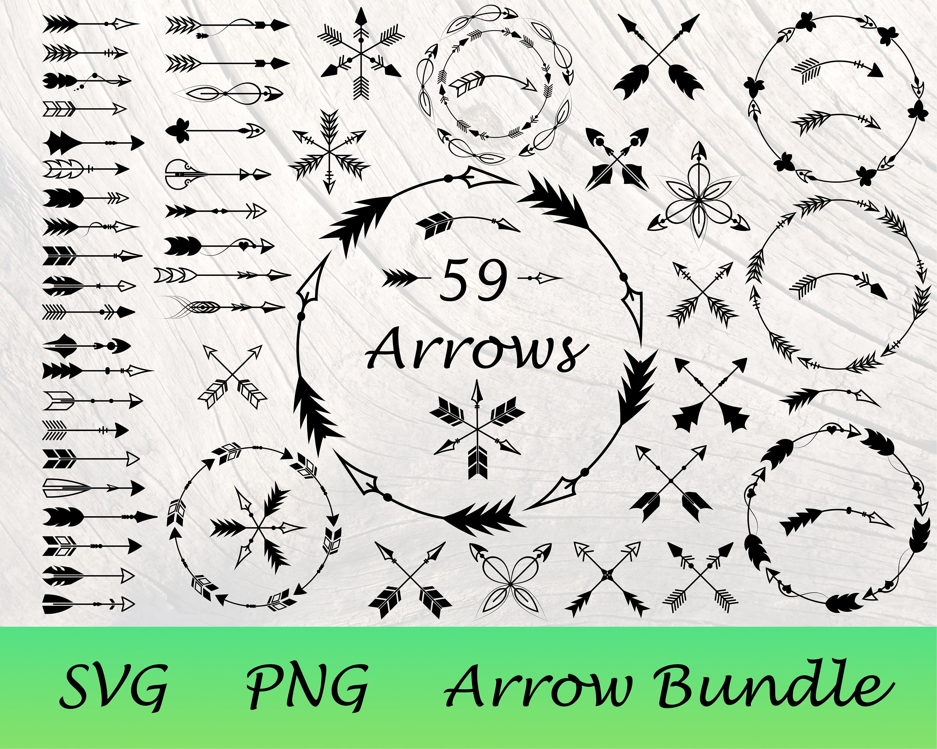 59 Arrow Bundle, Arrows, 59 Arrow Svg, Arrow Clipart, Arrow Bundle ...