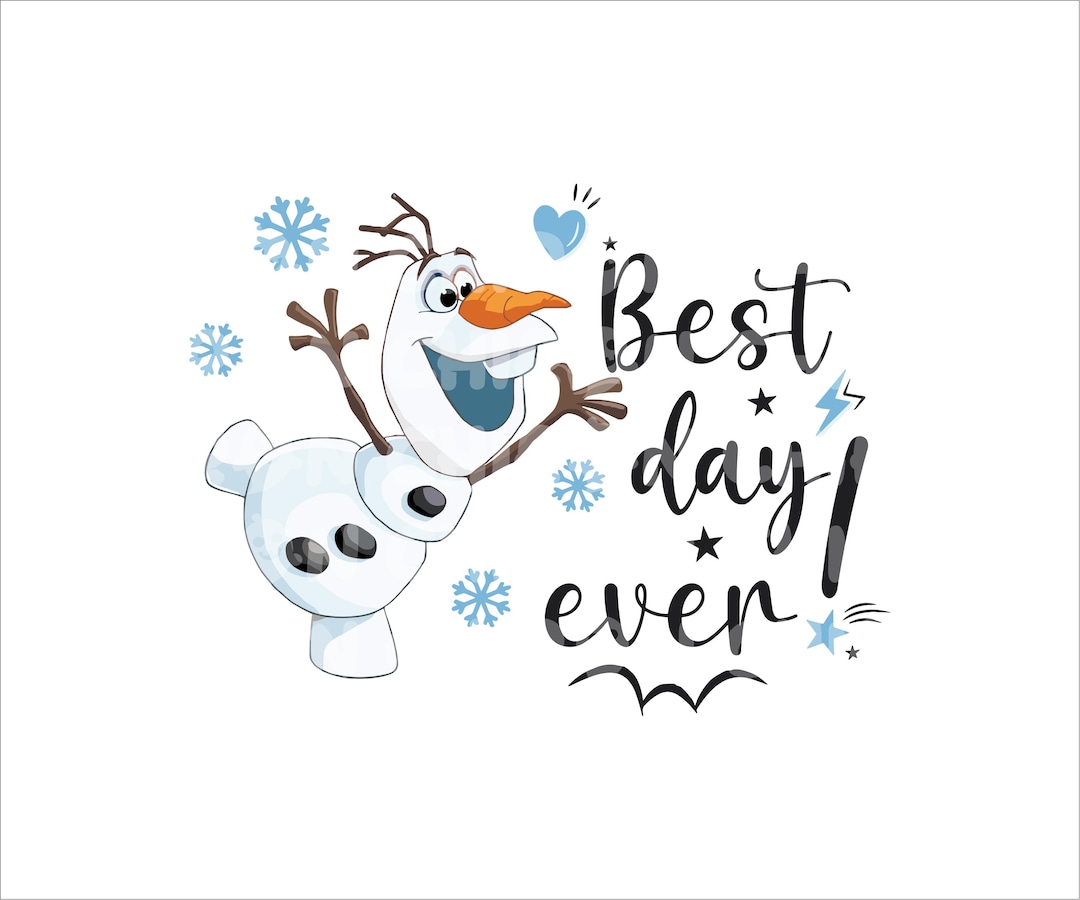 Olaf Best Day Ever Png, Princess Olaf Png, Olaf Png, Magical Castle Png ...