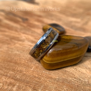 Real Tigers Eye Band, Tiger's Eye Band, Tigers Eye Ring, Push Gift ...