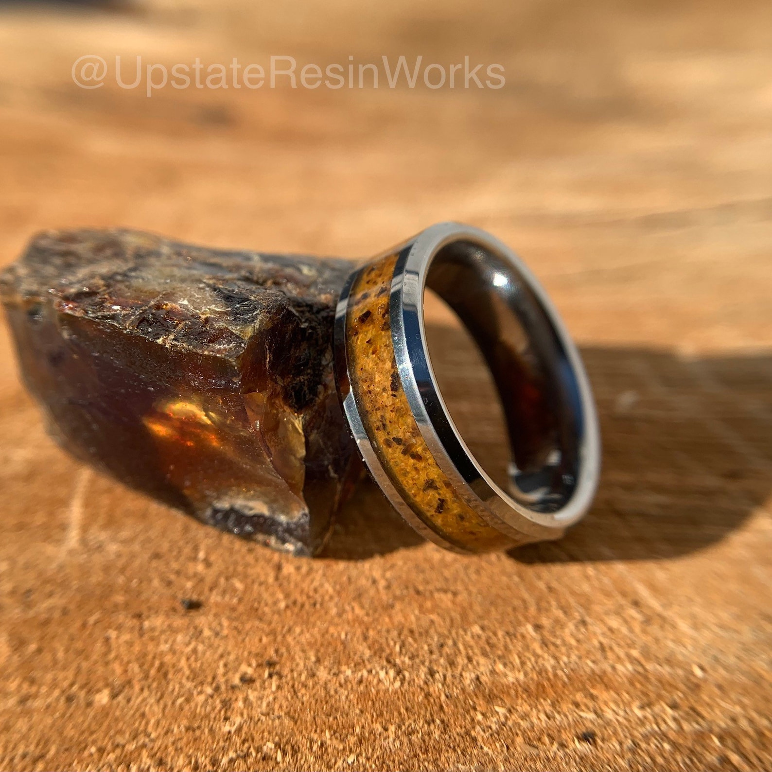 Real Amber Ring, Fossil Amber Ring, Amber Push Gift, Gemstone Rings ...