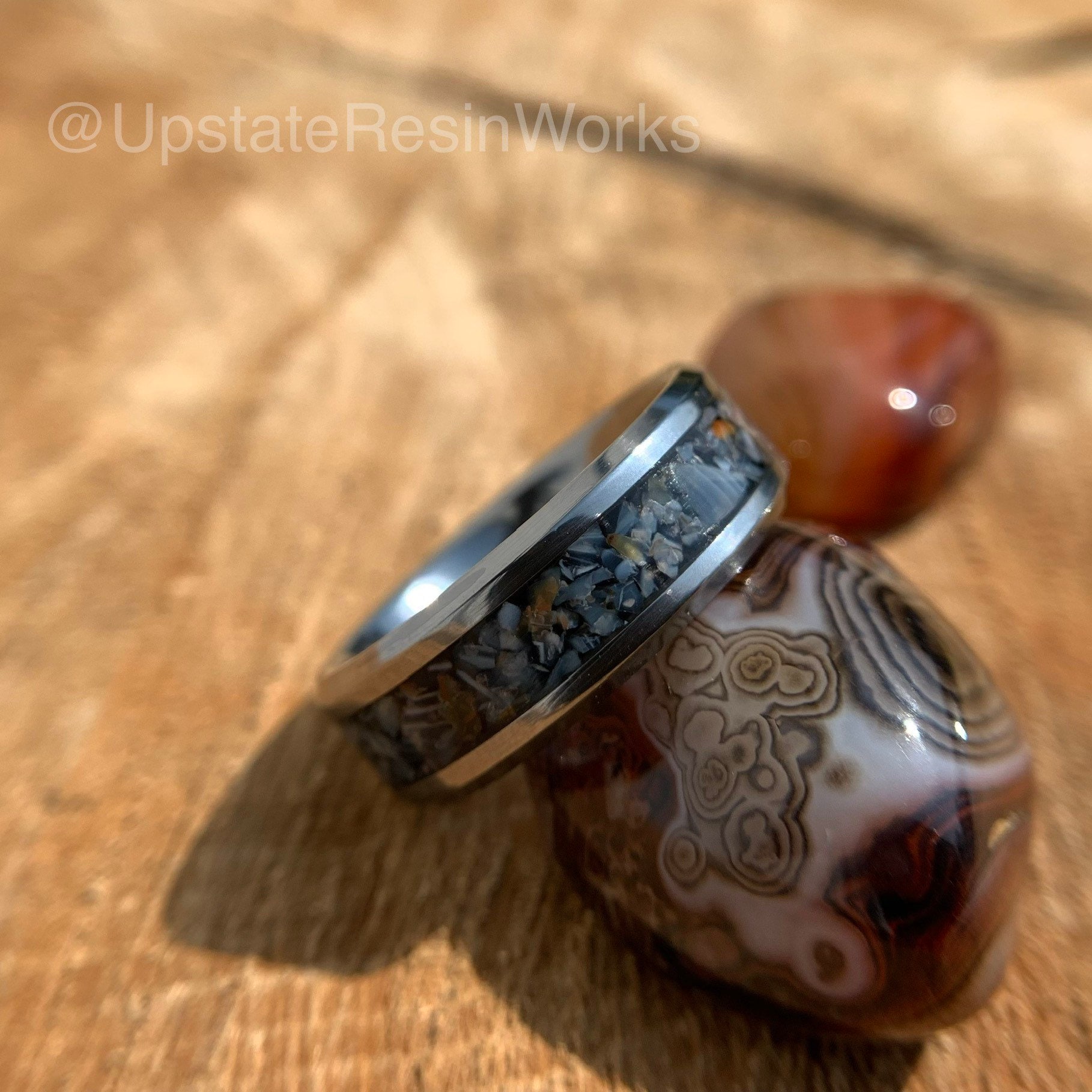 Genuine Sardonyx Ring Sardonyx Band Sardonyx Gemstone Ring - Etsy