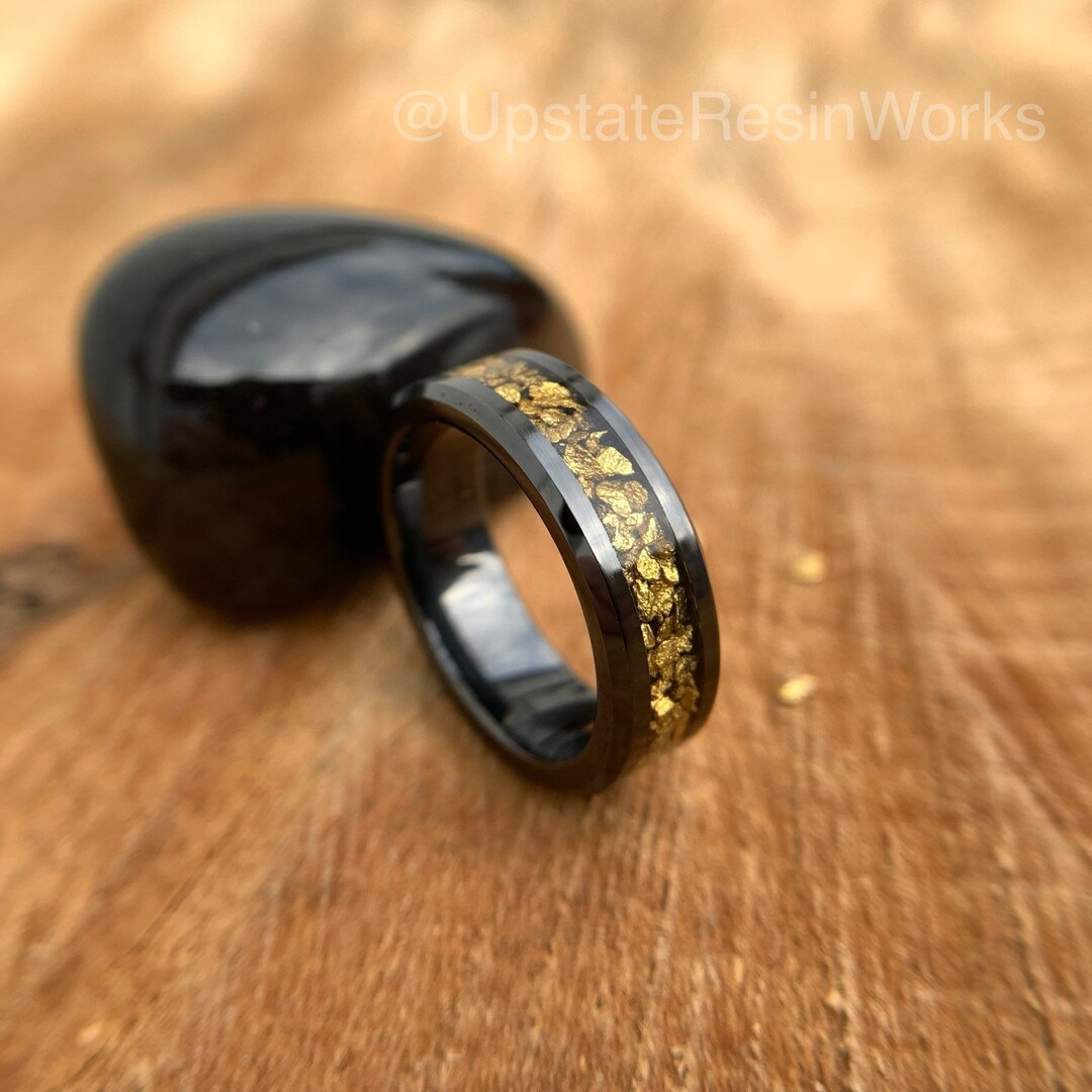Real Gold Nugget Band, Gold Nugget Ring, Gold Nuggets, Yukon Gold Band ...