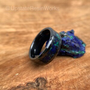 Azurite and Malachite Ring, Azurite Ring, Malachite Ring, Azurite and ...