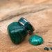 Genuine Malachite Ring, Opal and Malachite, Malachite Band, Mens Ring, Womans Ring, Wedding Ring ...