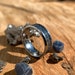 Genuine Sapphire Ring, Meteorite Dust, Ceylon Blue Sapphires, Cerulean, Gemstone Rings, Mens ...