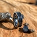 Genuine Sapphire Ring, Meteorite Dust, Ceylon Blue Sapphires, Cerulean, Gemstone Rings, Mens ...