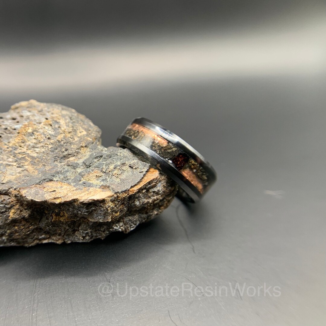 Treasure Hunter, T-rex Ring, Uncut Diamond, Tyrannosaurus Fossil Ring ...
