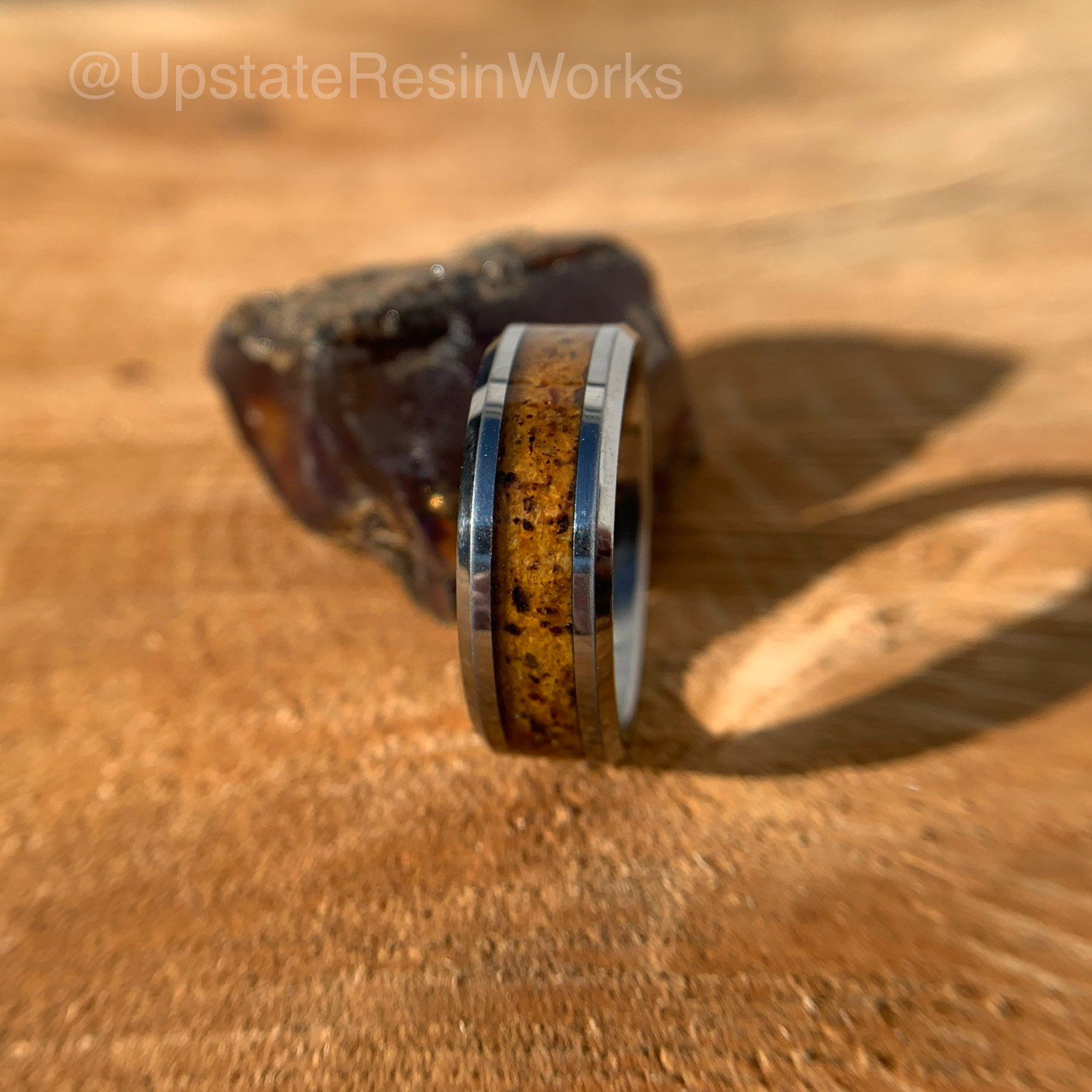 Real Amber Ring, Fossil Amber Ring, Amber Push Gift, Gemstone Rings ...