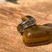 Real Tigers Eye Band, Tiger's Eye Band, Tigers Eye Ring, Push Gift ...