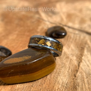 Real Tigers Eye Band, Tiger's Eye Band, Tigers Eye Ring, Push Gift ...