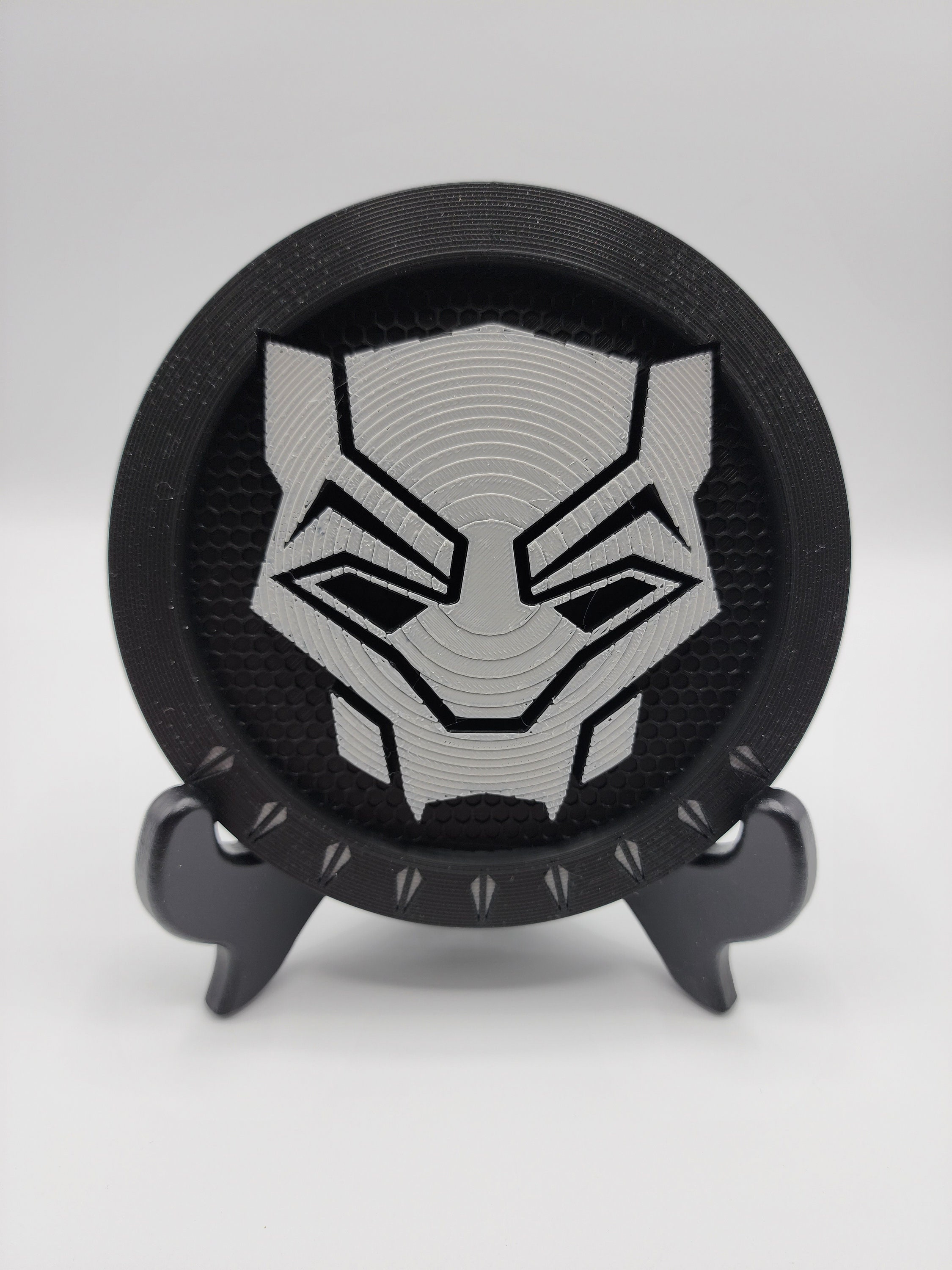 3D Printed Black Panther Sign - Etsy