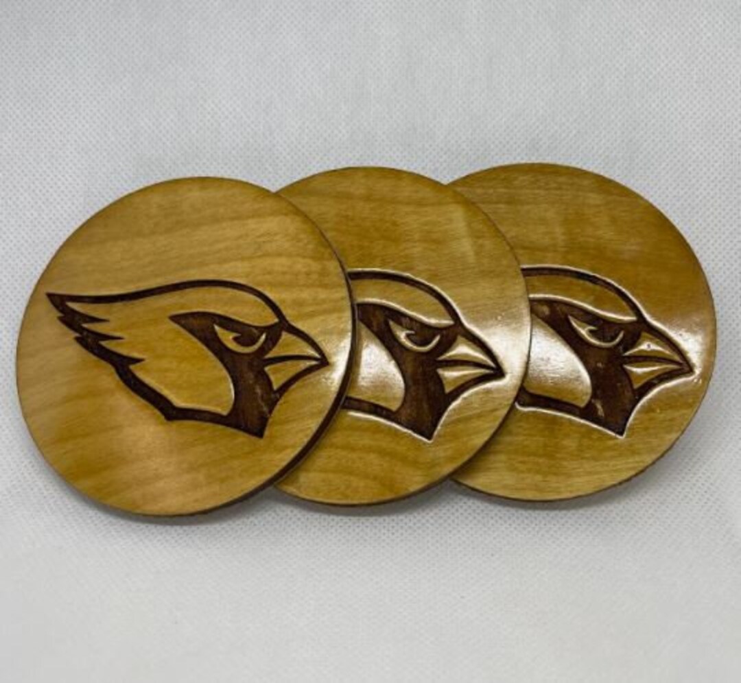 National Football Team Sport Wood Coasters - Etsy