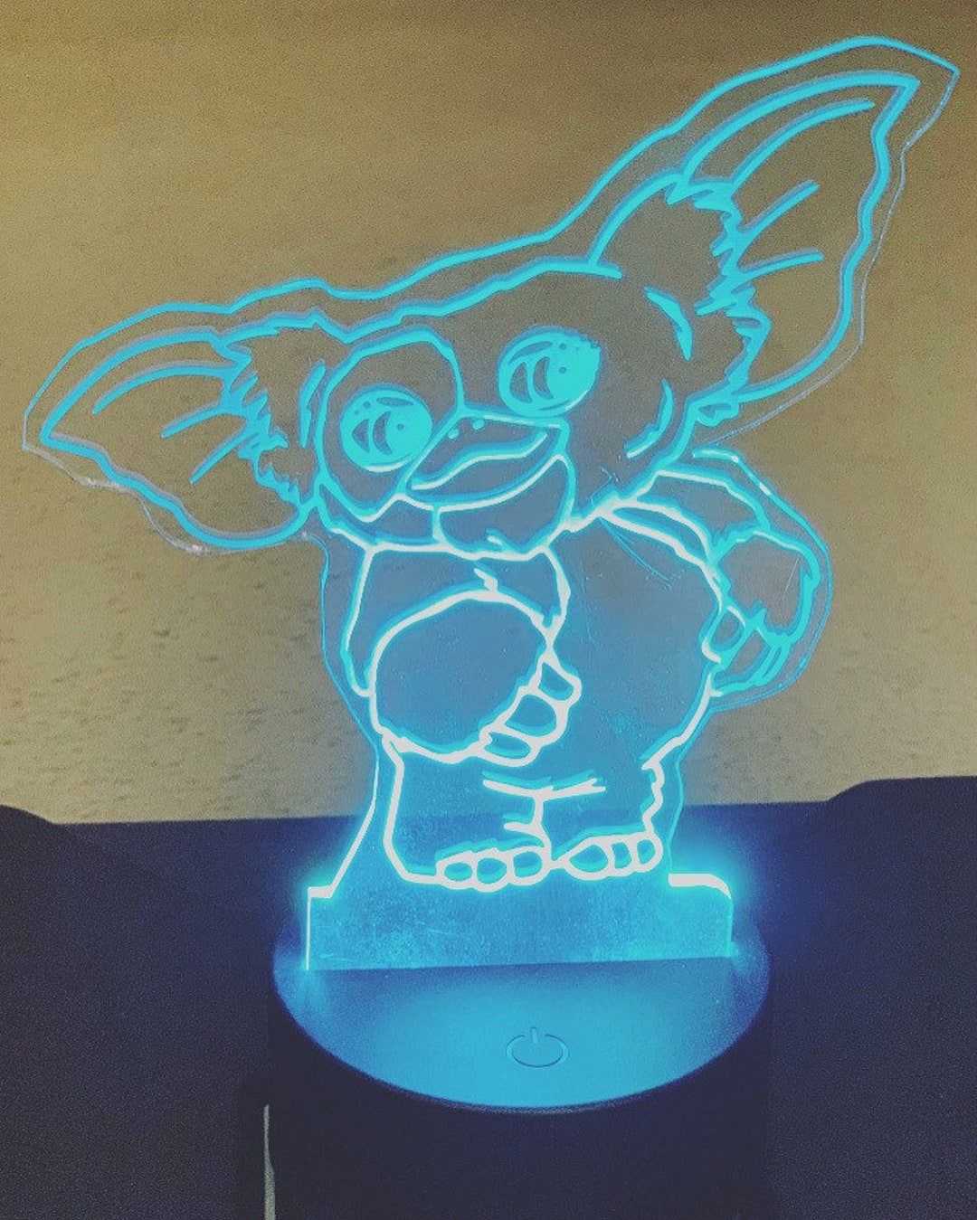 Gremlins/mogwai Stripe LED Light up Statue Figurine - Etsy