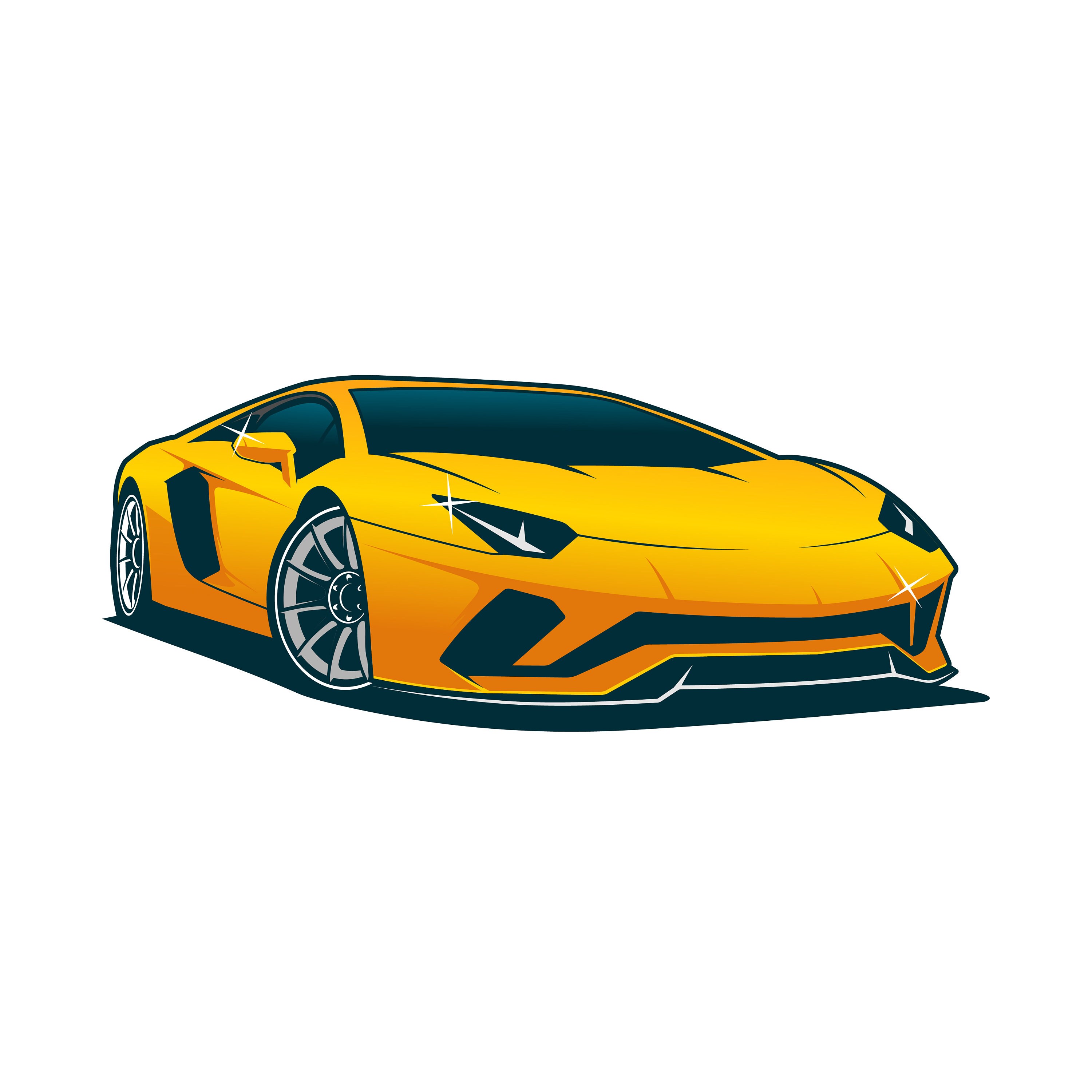 Lamborghini Aventador SVG Lamborghini SVG Aventador vector | Etsy