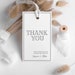 Printable Modern Gift Tag Template Downloadable Wedding Favor Tags for ...