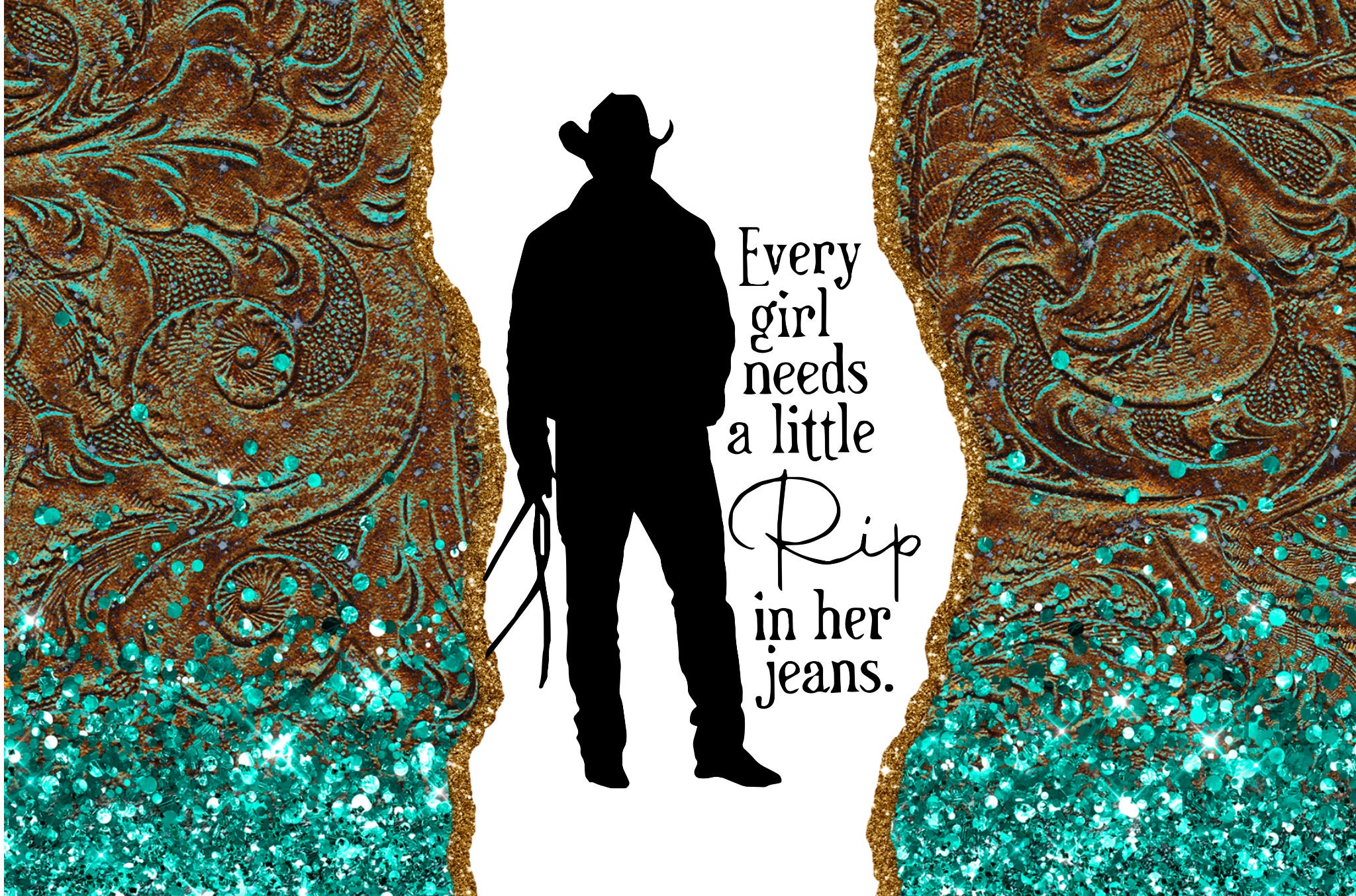 Yellowstone - 20oz Skinny Tumbler Sublimation Designs - Finished ...