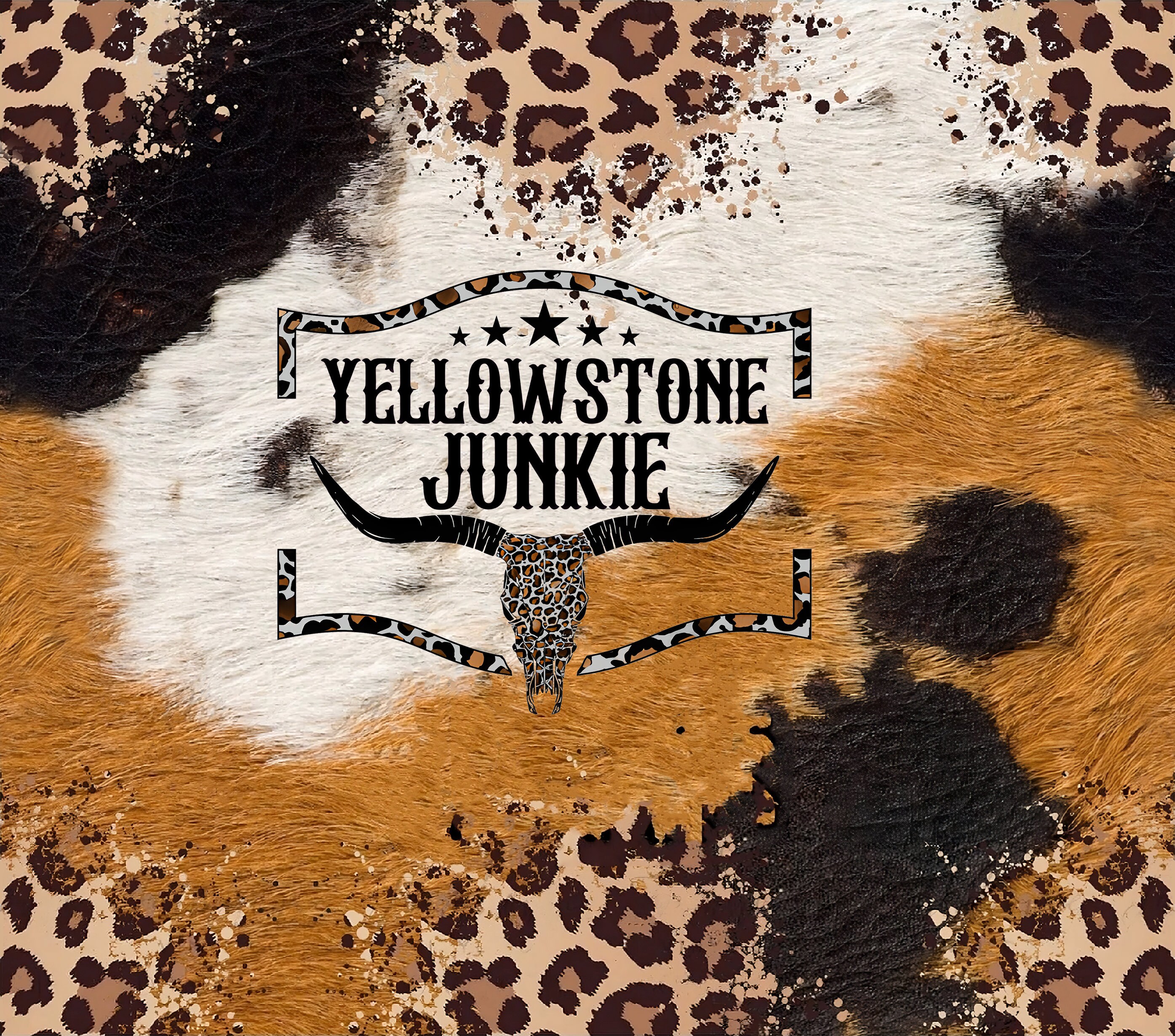 Yellowstone - 20oz Skinny Tumbler Sublimation Designs - Finished ...