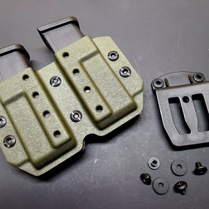 Dual OWB Double Stack Magazine Carrier for 9mm/.40cal - Etsy
