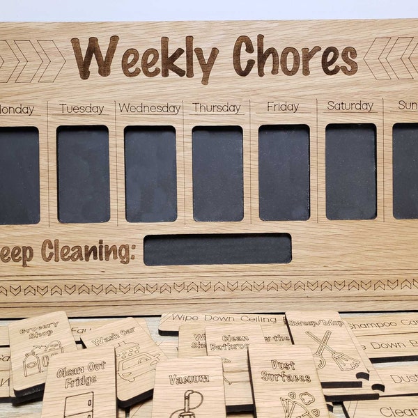 Chore Chart - Etsy