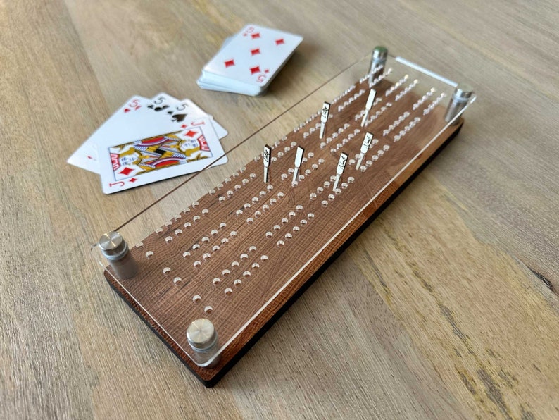 Laser SVG File Cribbage Game Board Acrylic Wood Etc. - Etsy