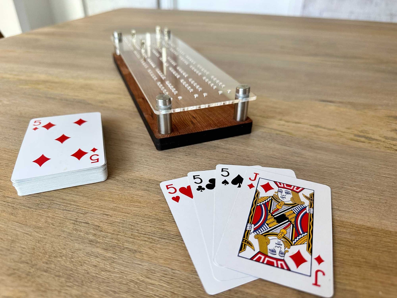 Laser SVG File Cribbage Game Board Acrylic Wood Etc. - Etsy