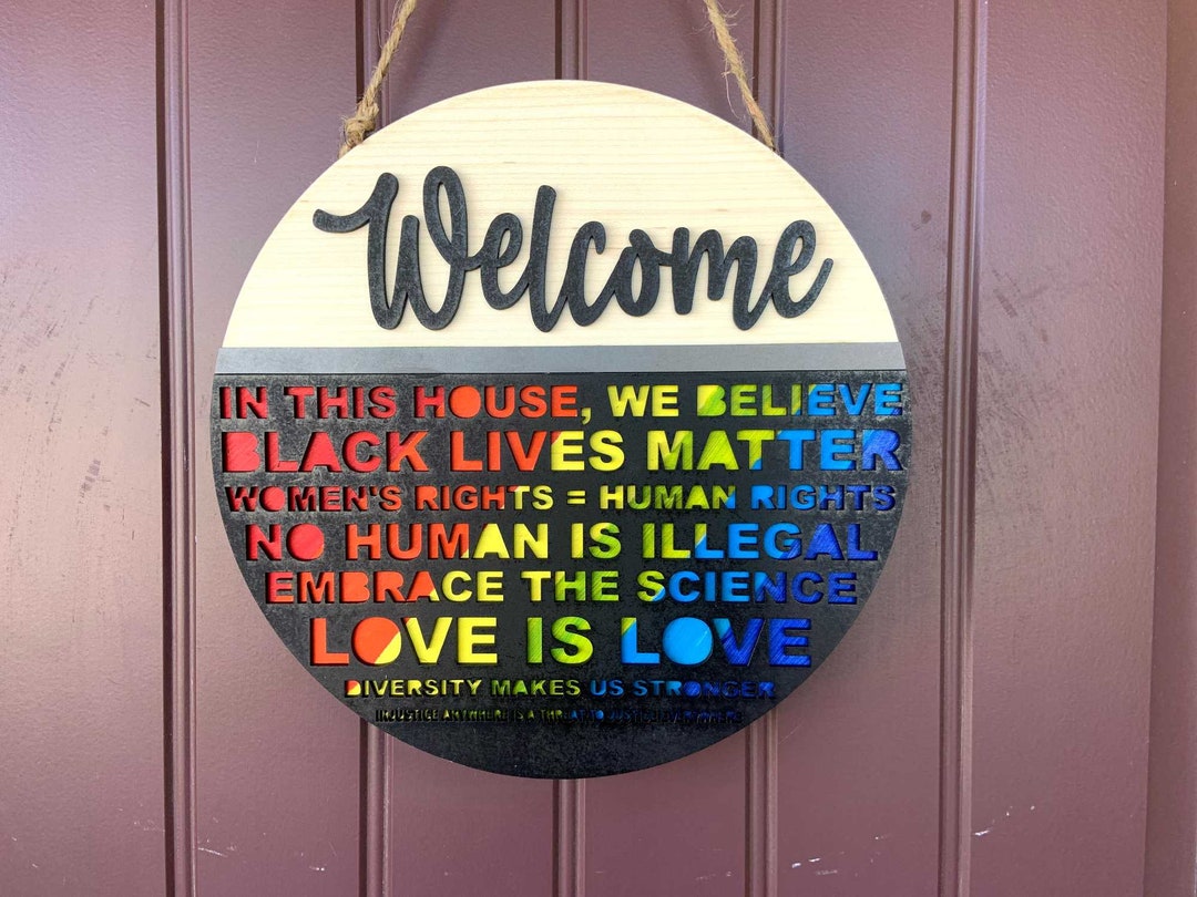 Laser SVG File BLM Pride Month Love is Love Sign 10% Sales Donated to ...
