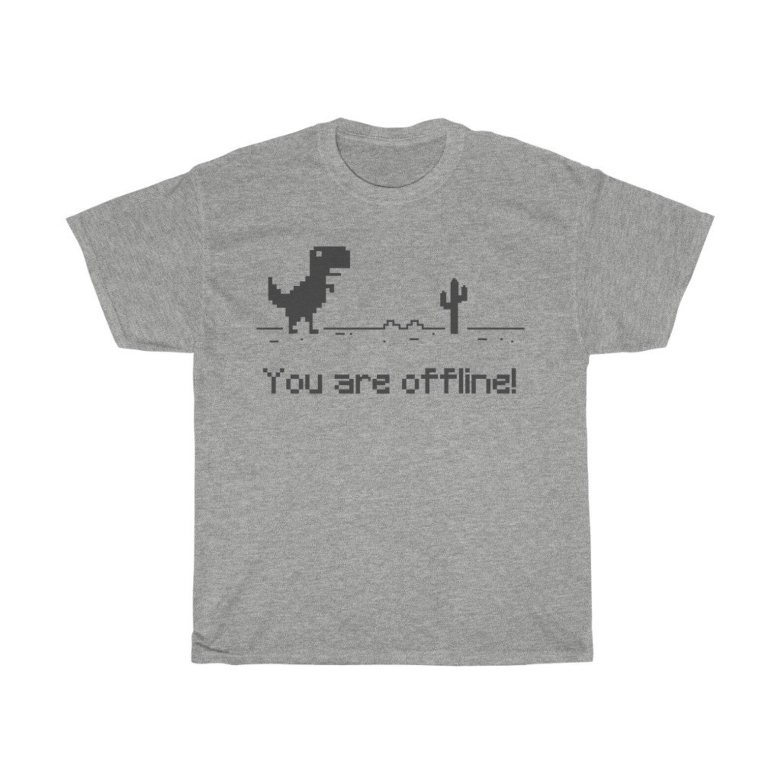 Offline Shirt, Gaming Gift, Video Game Tshirt Gifts for Gamer, Geek ...