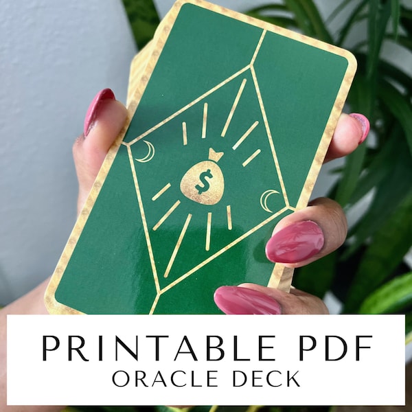 Money Oracle Cards - Etsy