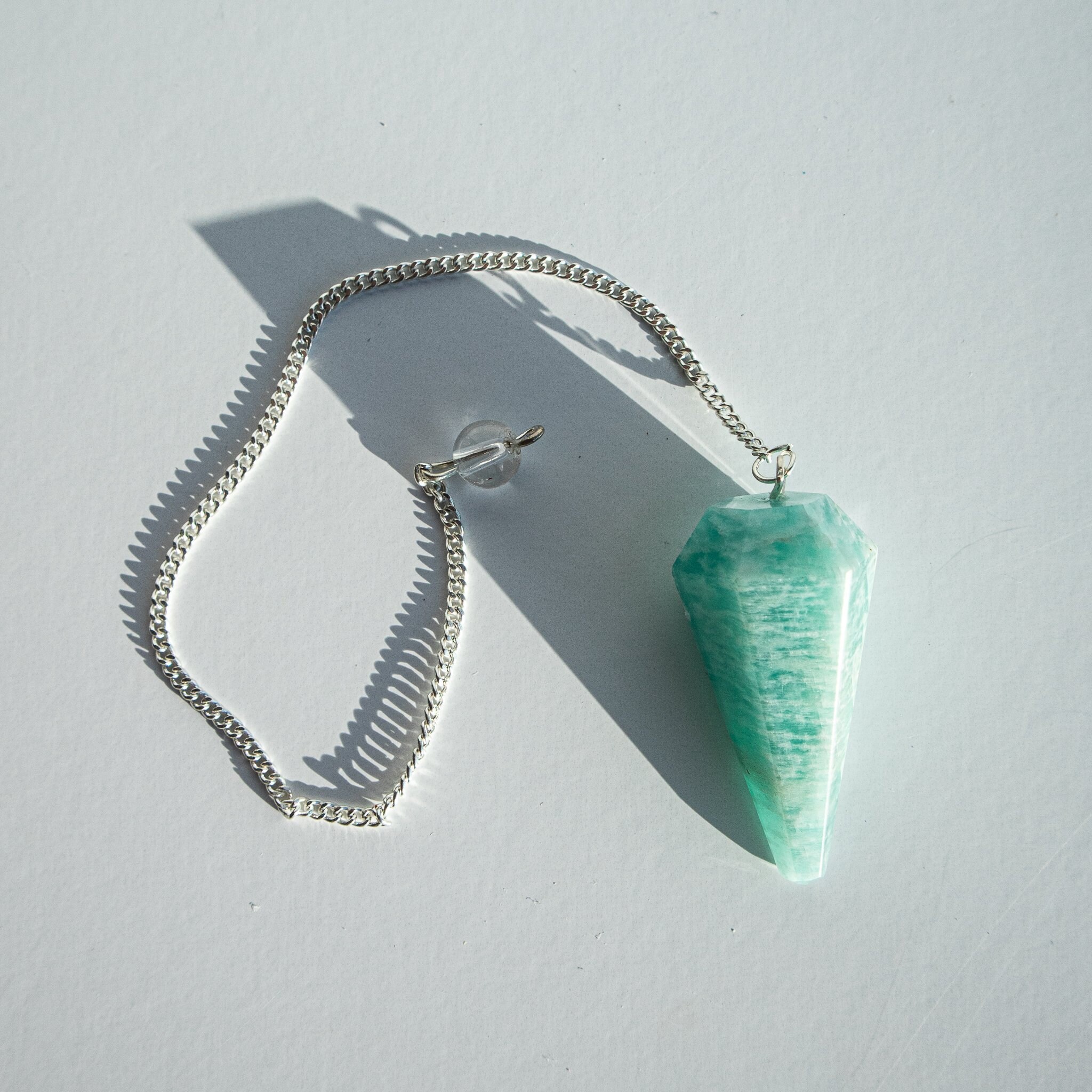 Amazonite Pendulum Dowsing Healing Chakra Clearing Empath - Etsy