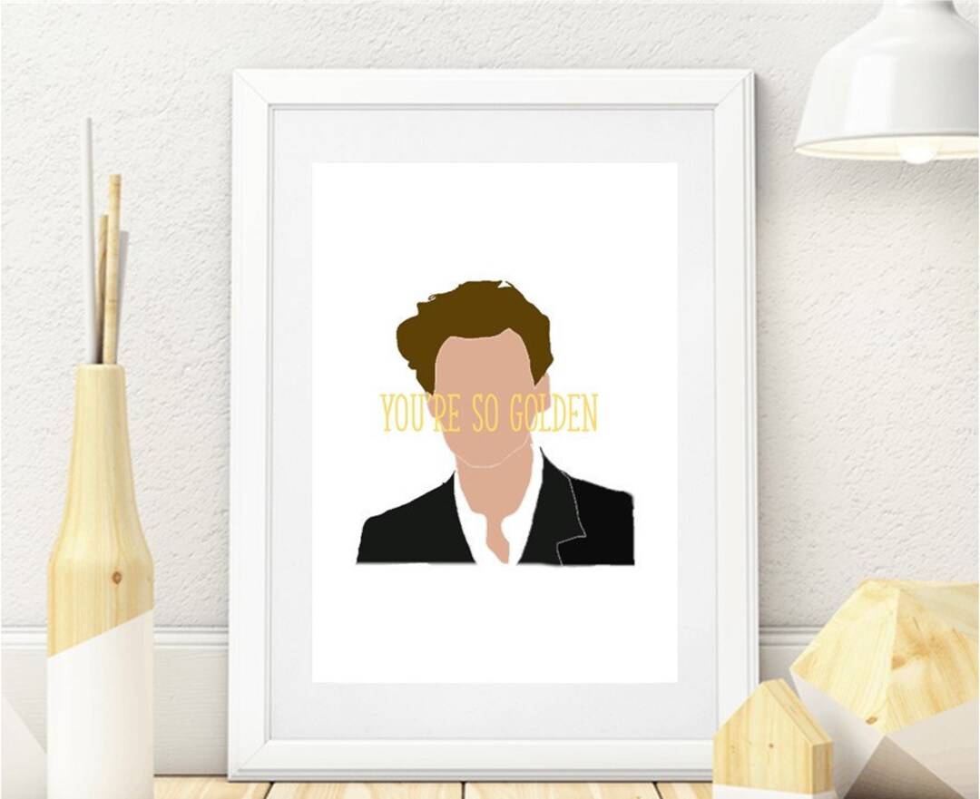 Harry Styles Digital Art You're so Golden Print at Home Printable Art ...