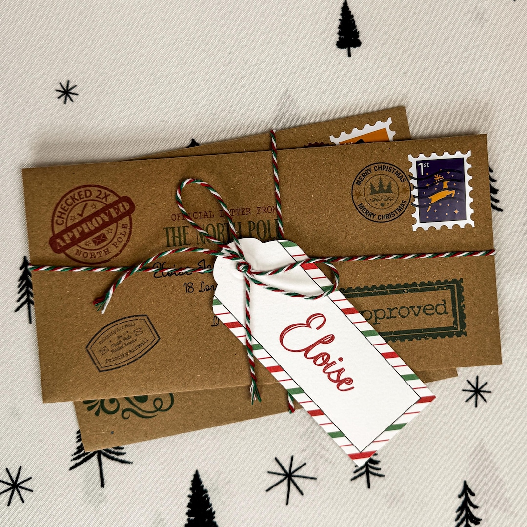 Baby's First Christmas Letter From Father Christmas, Personalised ...