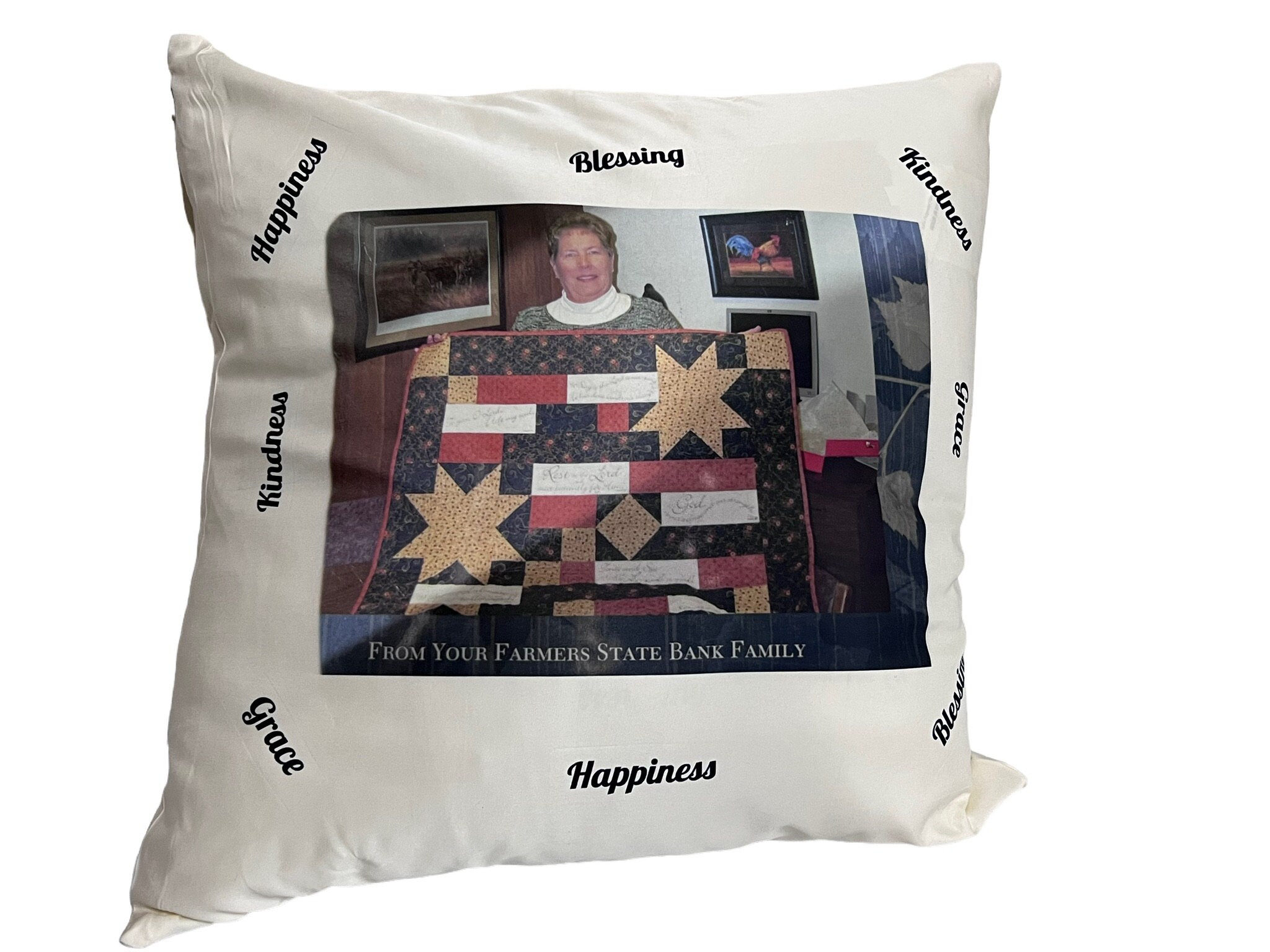 Custom Photo Pillow, Sublimation Pillow Cover and Insert (18x18) - Etsy