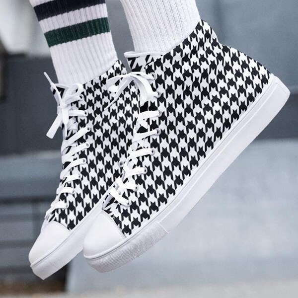Houndstooth Shoes - Etsy